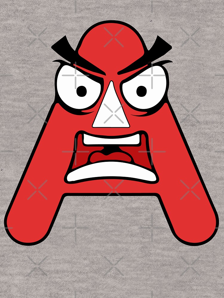 "Emotion Letter A Alphabet Lore, Angry Latter Alphabet Lore ...