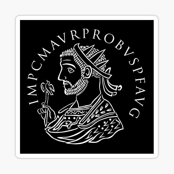 "Consular Probus Sticker" Sticker for Sale by classicalnumi | Redbubble