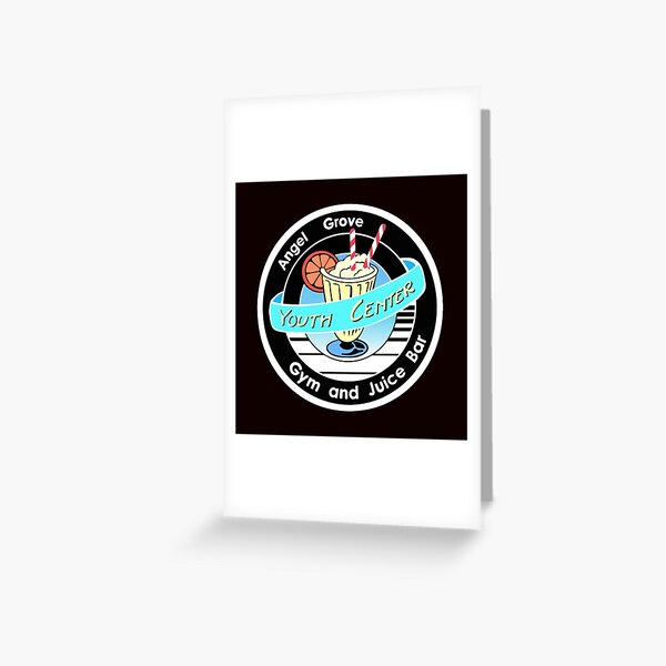"Mighty Morphin Power rangers youth center logo" Greeting Card for Sale ...
