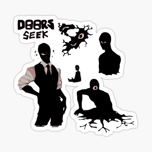 Doors Seek Hide And Seek Horror Sticker For Sale By Bouberri Redbubble 8300