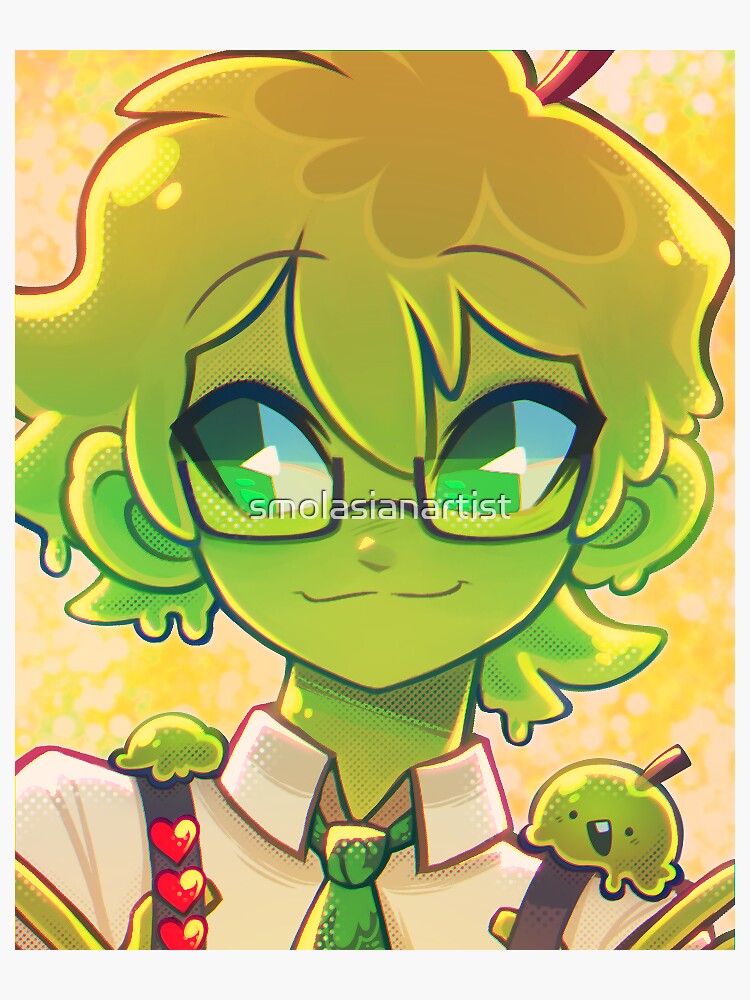 "Slimecicle" Sticker for Sale by smolasianartist | Redbubble