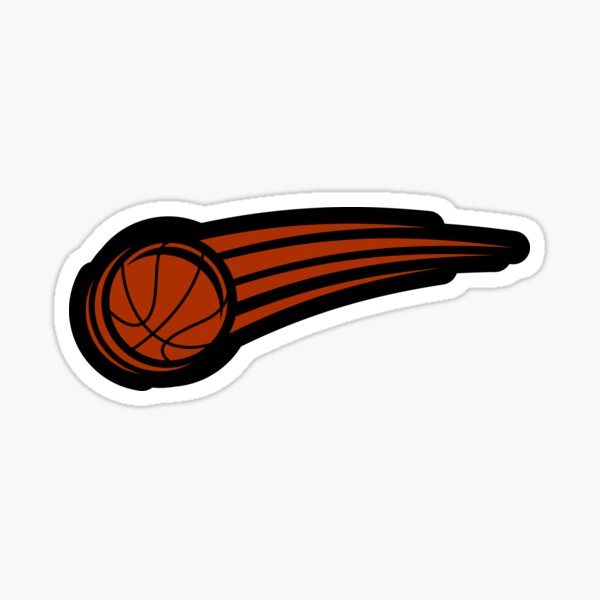 "Simple Basketball Logo" Sticker for Sale by KingKongBrody | Redbubble