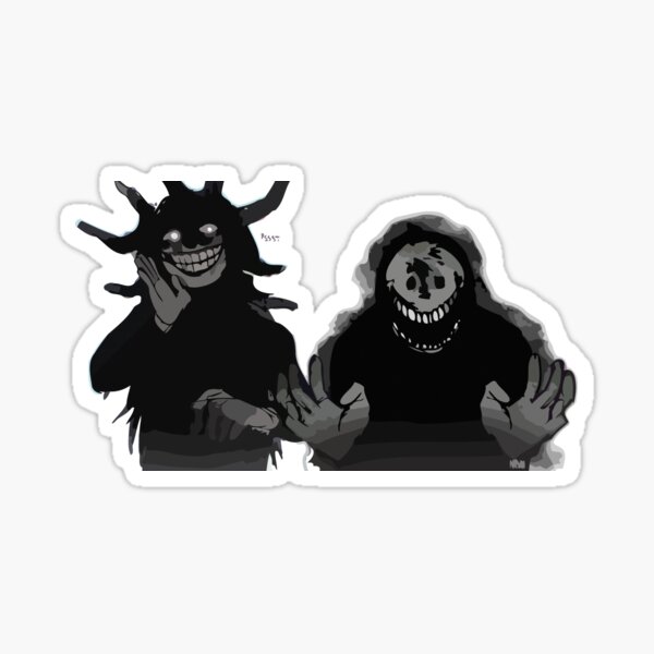 Doors Screech And Rush Hide And Seek Horror Sticker For Sale By Bouberri Redbubble 8410