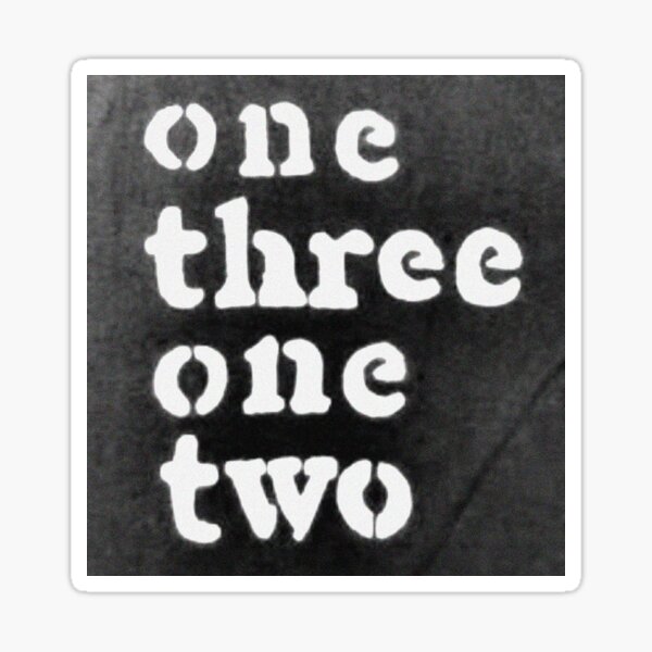 "One Three One Two (Acab 1312)" Sticker for Sale by Soaked-N-Bleach ...