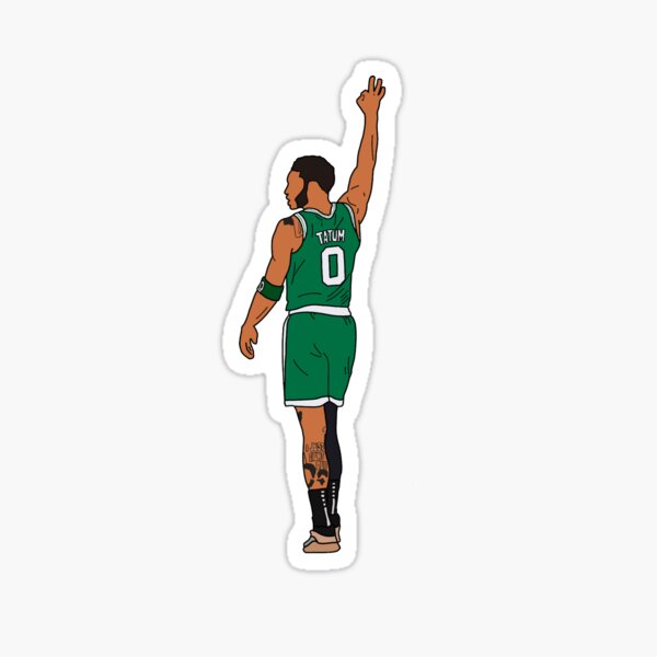 "Jayson Tatum" Sticker for Sale by Belladdesigns | Redbubble