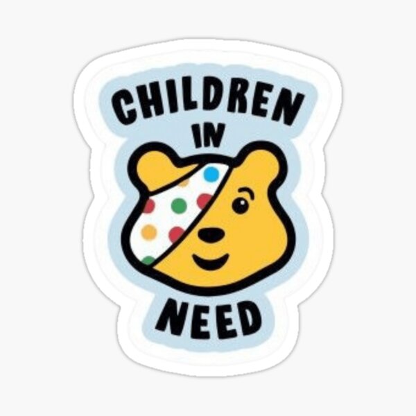 "tesco pudsey bear " Sticker for Sale by BORHIM-ART | Redbubble