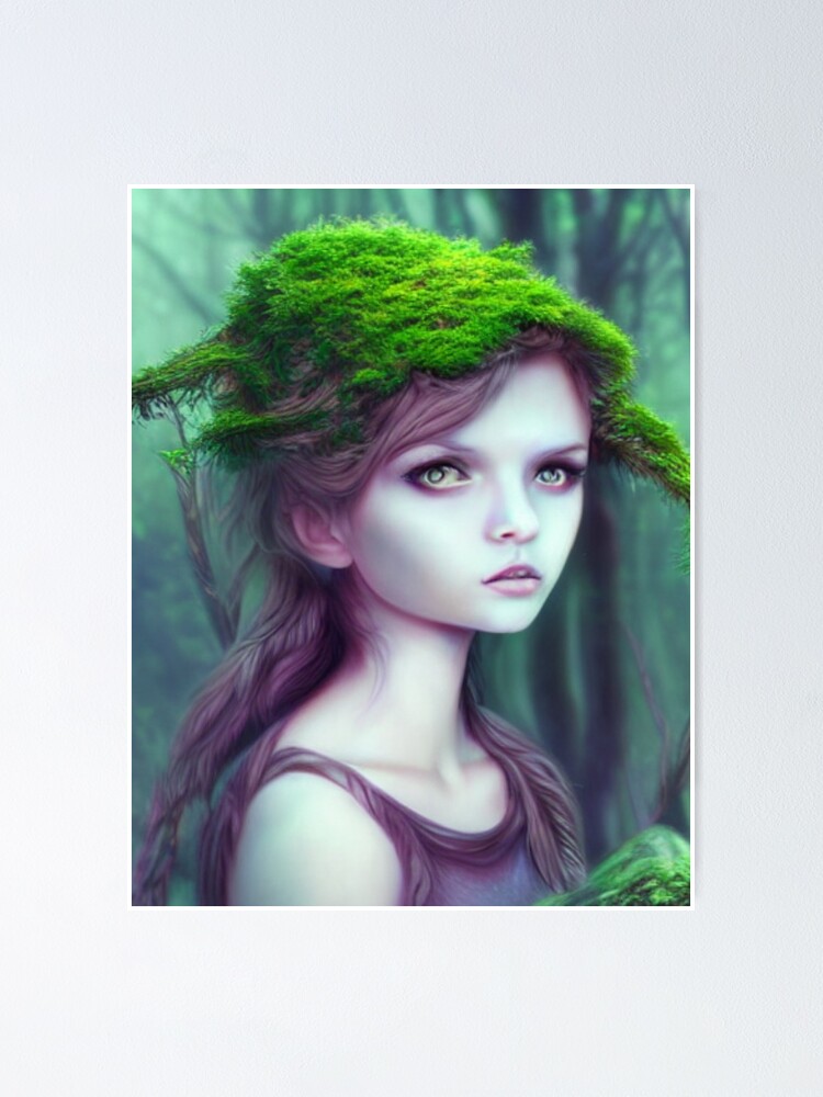 "Woodland Sprite Free Spirit Wear or Display Art" Poster for Sale by ...