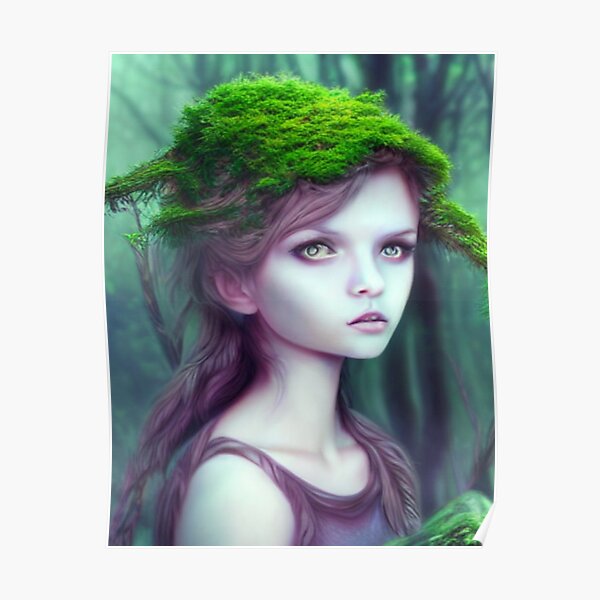 "Woodland Sprite Free Spirit Wear or Display Art" Poster for Sale by ...