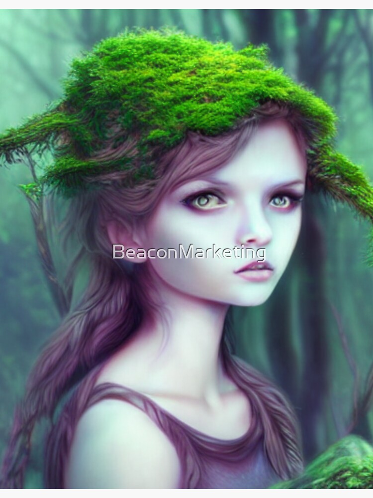 "Woodland Sprite Free Spirit Wear or Display Art" Sticker for Sale by ...