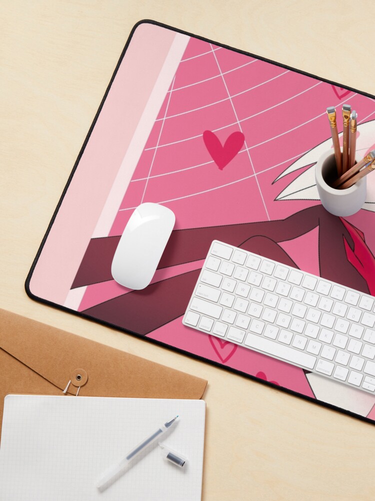Angel Dust Hazbin Hotel Desk Mat, Hazbin Hotel Decor sold by Class ...