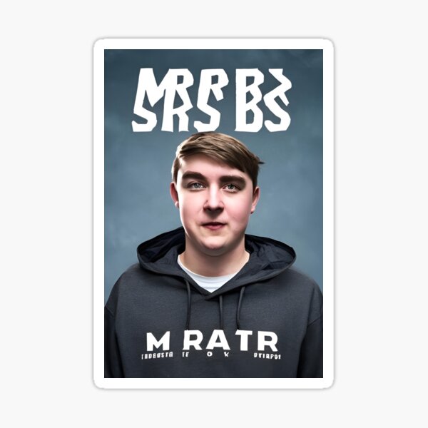 "Mrbeast mr beast philanthropy " Sticker for Sale by YoutubeJarred ...
