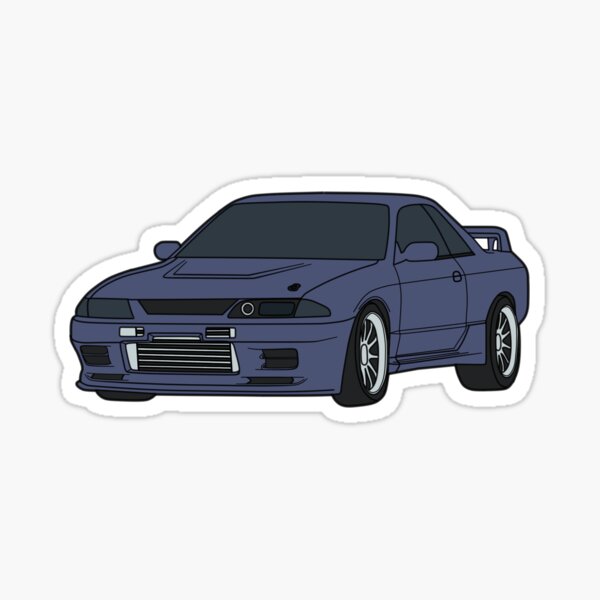 "Rally Car R32" Sticker for Sale by Susk240 | Redbubble