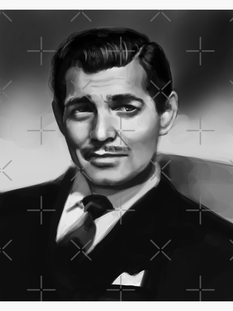 "Clark Gable - Rhett Butler" Sticker for Sale by JuliaMaiDesigns ...