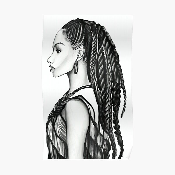"Dreadlocks" Poster for Sale by AstraLowelle | Redbubble