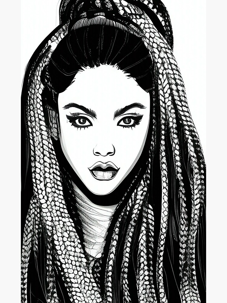 "Dreadlocks" Poster for Sale by AstraLowelle | Redbubble