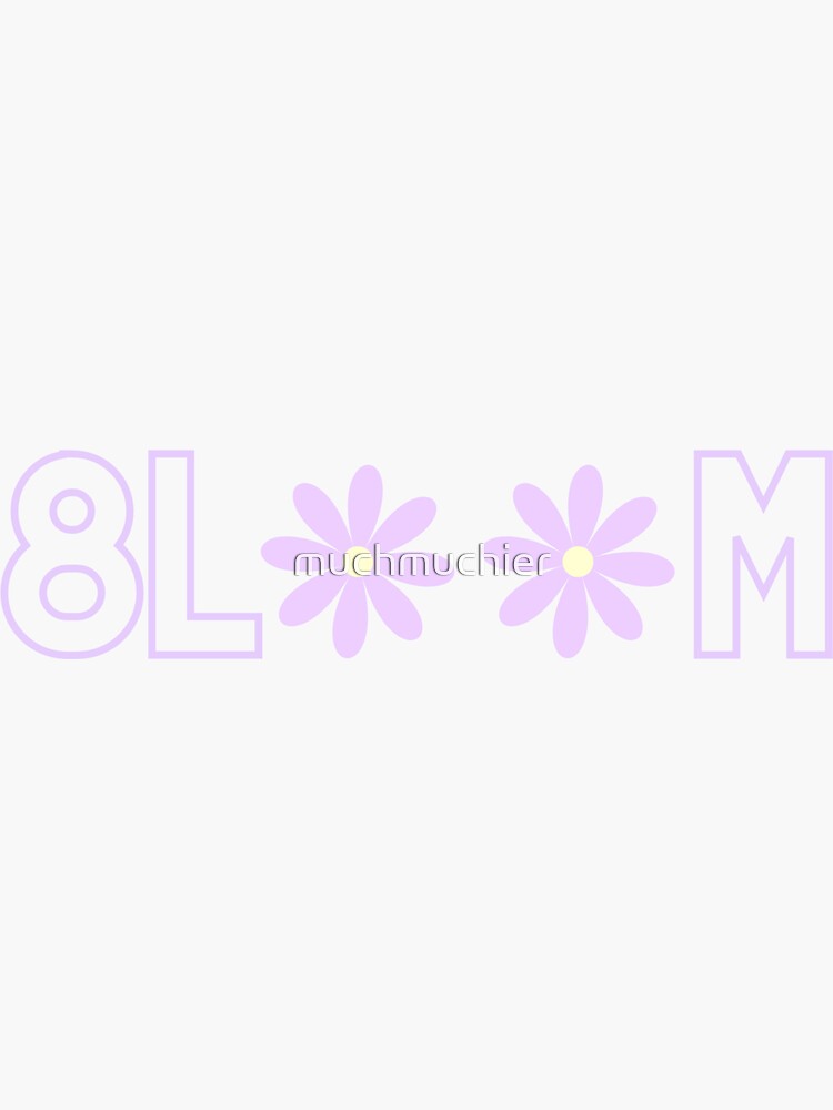 "8LOOM" Sticker for Sale by muchmuchier | Redbubble