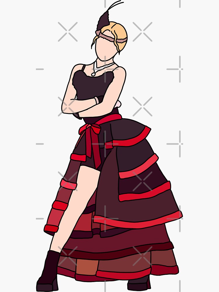 "(g)i-dle shuhua nxde" Sticker for Sale by noellalee | Redbubble