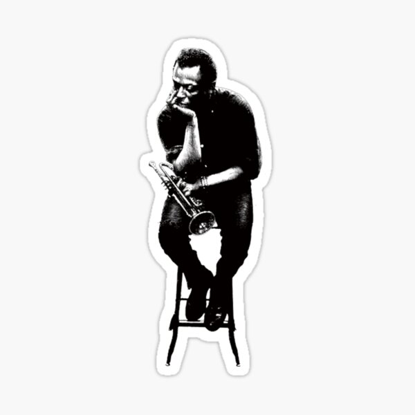 "Miles Davis" Sticker for Sale by Kulupo-air | Redbubble