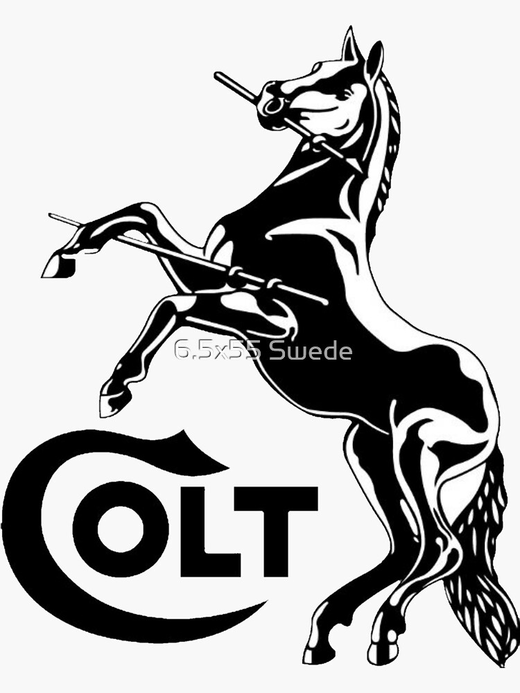 "Colts Manufacturing Rampant Colt" Sticker for Sale by bigdog1942 ...