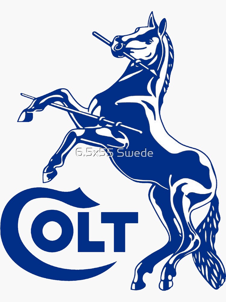 "Colts Manufacturing Rampant Colt" Sticker for Sale by bigdog1942 ...