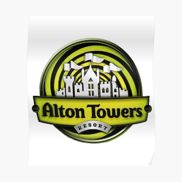 "The Smiler Alton Towers Resort Uniform Outfit Merch Uk" Poster for ...