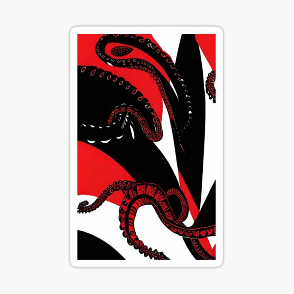 "Octopus " Sticker for Sale by dida80 | Redbubble