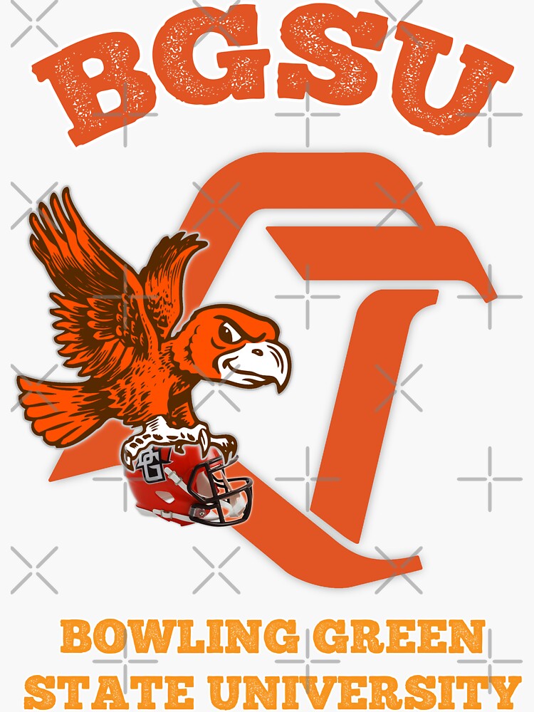 "Bgsu Football" Sticker for Sale by my5hop | Redbubble