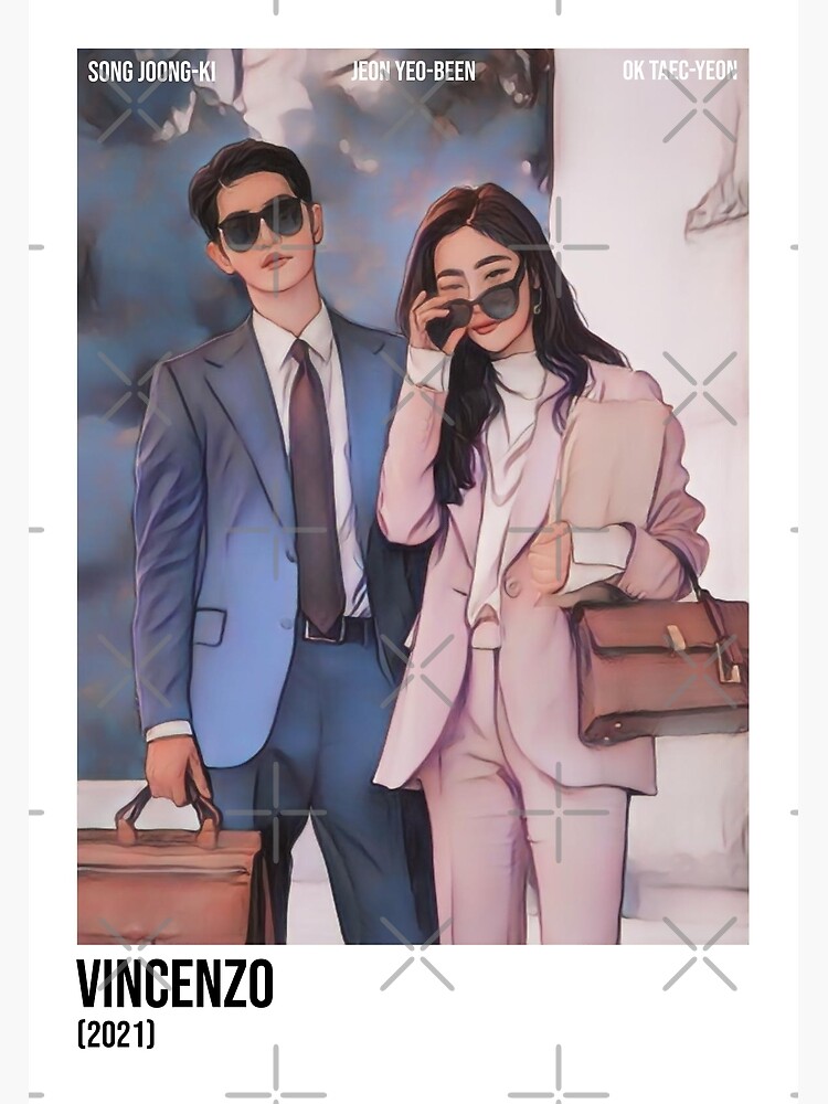 "Vincenzo (2021) minimalist kdrama" Poster for Sale by LadyPPink ...