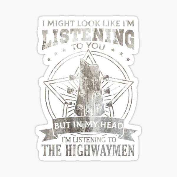 "The Highwaymen " Sticker for Sale by Yogiyoga | Redbubble
