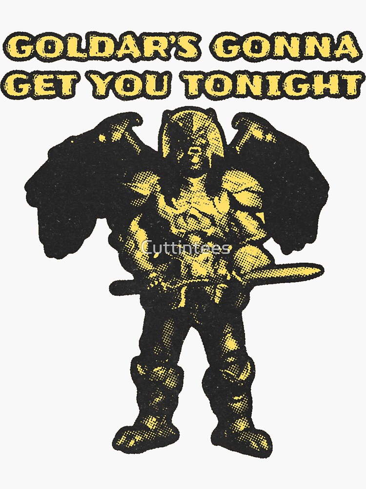 "Goldar / Mighty Morphin Power Rangers" Sticker for Sale by Cuttintees ...
