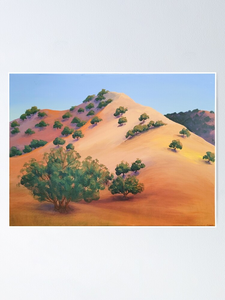 "Hiking in the Hills" Poster for Sale by OrionRose | Redbubble