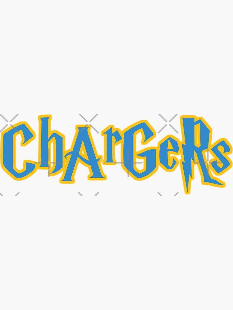 "Chargers Electric (Los Angeles Chargers)" Sticker for Sale by LockedUp ...