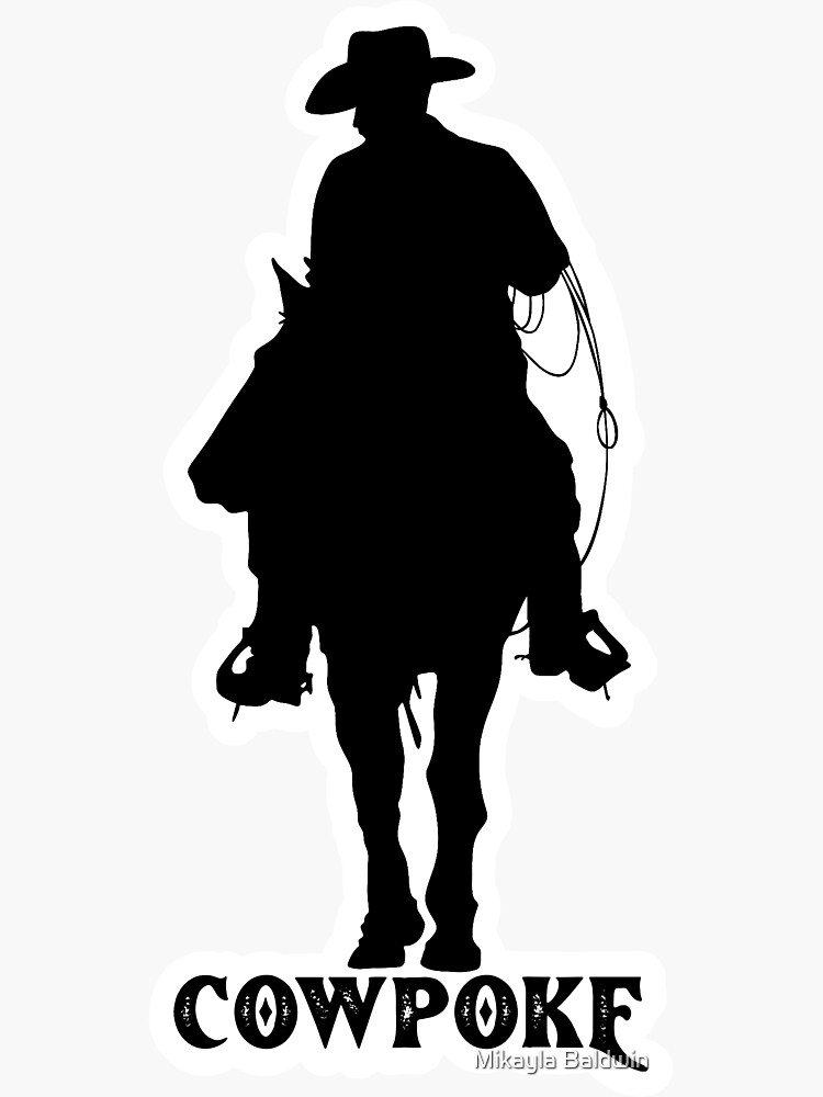 "Cowpoke - Colter Wall" Sticker for Sale by Mikayla8110 | Redbubble
