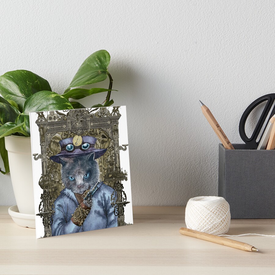 "Captain Nemo portrait with very delicate frame in classic style" Art ...