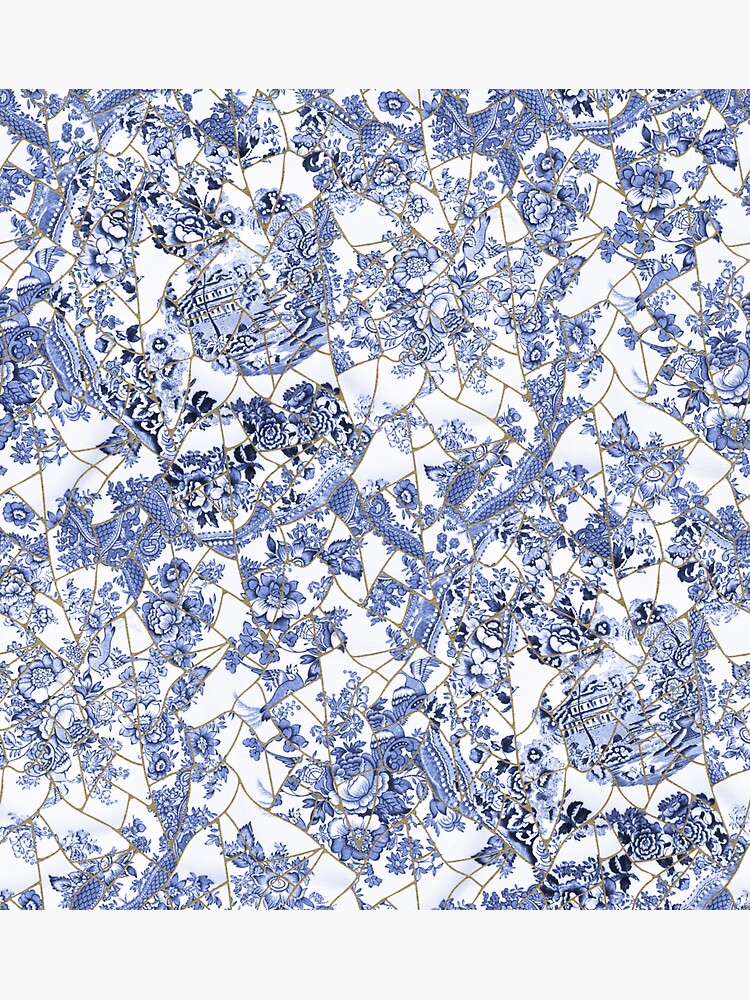 "Kintsugi" Sticker for Sale by gingercardamome | Redbubble