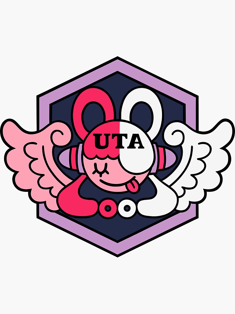 "Uta’s Logo" Sticker for Sale by LunarDesigns14 | Redbubble