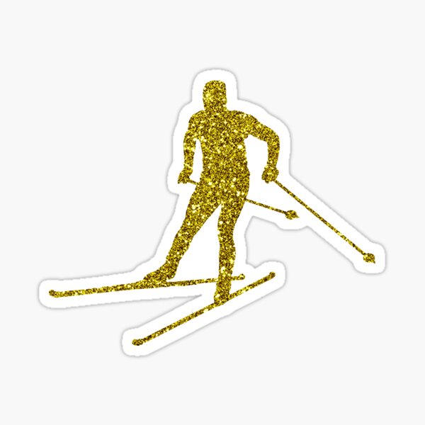 Cross Country Skiing Stickers | Redbubble