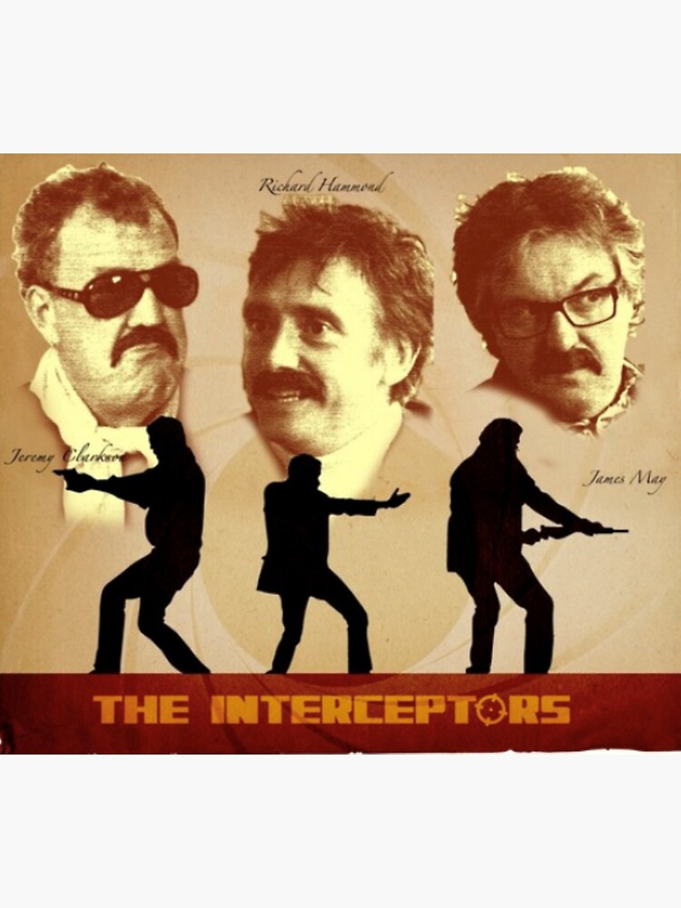 "The interceptors merchandise" Sticker for Sale by TheGrandTour02 ...