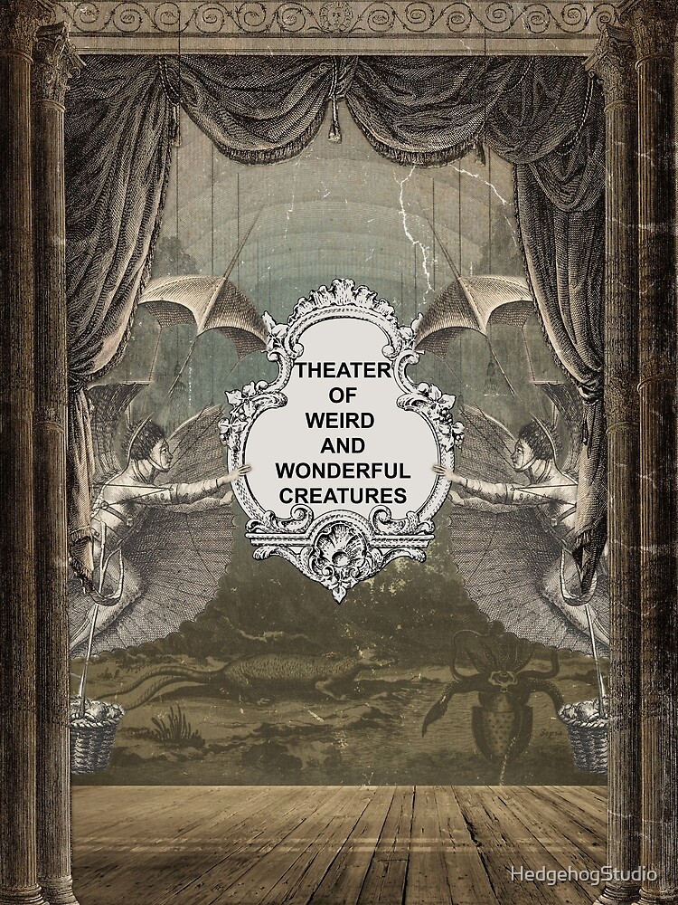 Theater of Weird and Wonderful Creatures Premium Matte Vertical Poster ...