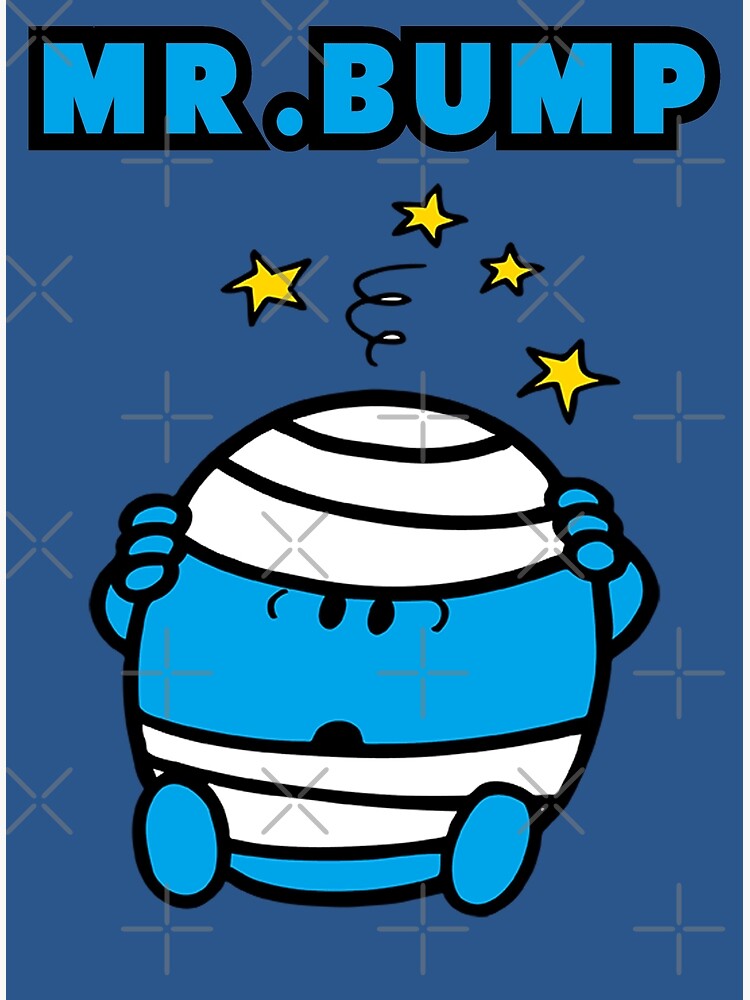 "mr.bump little miss and mr.men" Poster for Sale by kaandalf | Redbubble