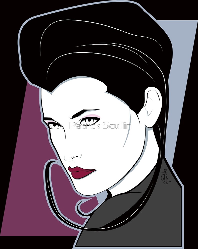 "Female Sci Fi Spy" by Patrick Scullin | Redbubble