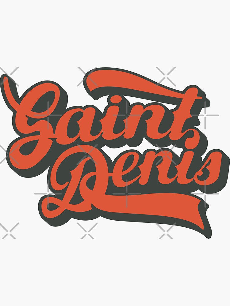 "Paris Saint-Denis ,Paris Saint-Denis lettering, Paris Saint-Denis logo ...