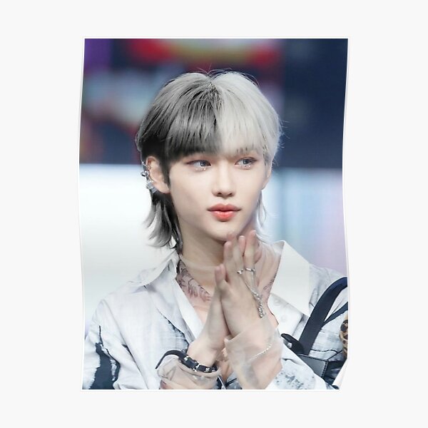"STRAY KIDS FELIX" Poster for Sale by VictoriaKorean | Redbubble