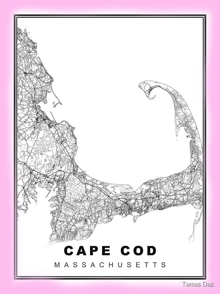 "Minimalist Cape Cod Map" Poster for Sale by sibudas | Redbubble
