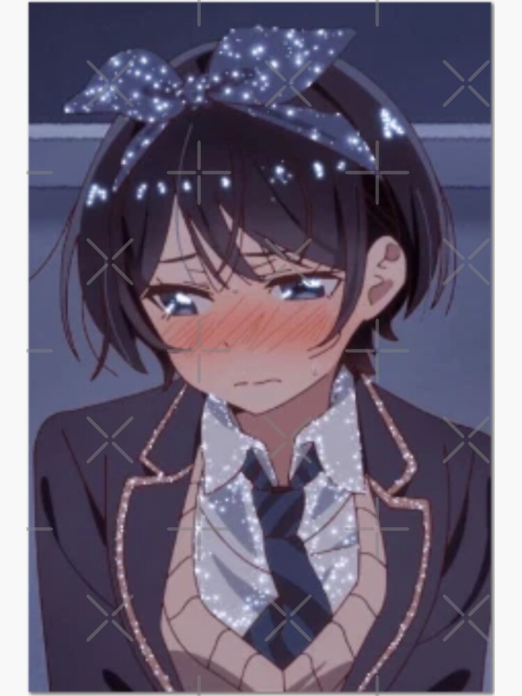 "Ruka - Rent a Girlfriend" Sticker for Sale by saacollection | Redbubble