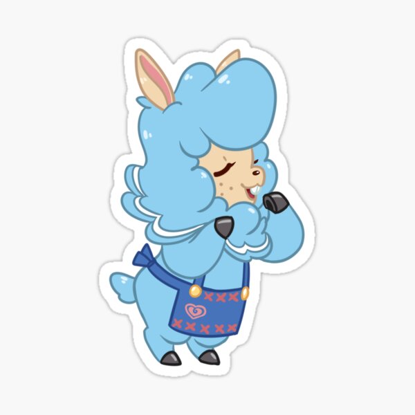 "ACNL Cyrus" Sticker for Sale by zkallista | Redbubble