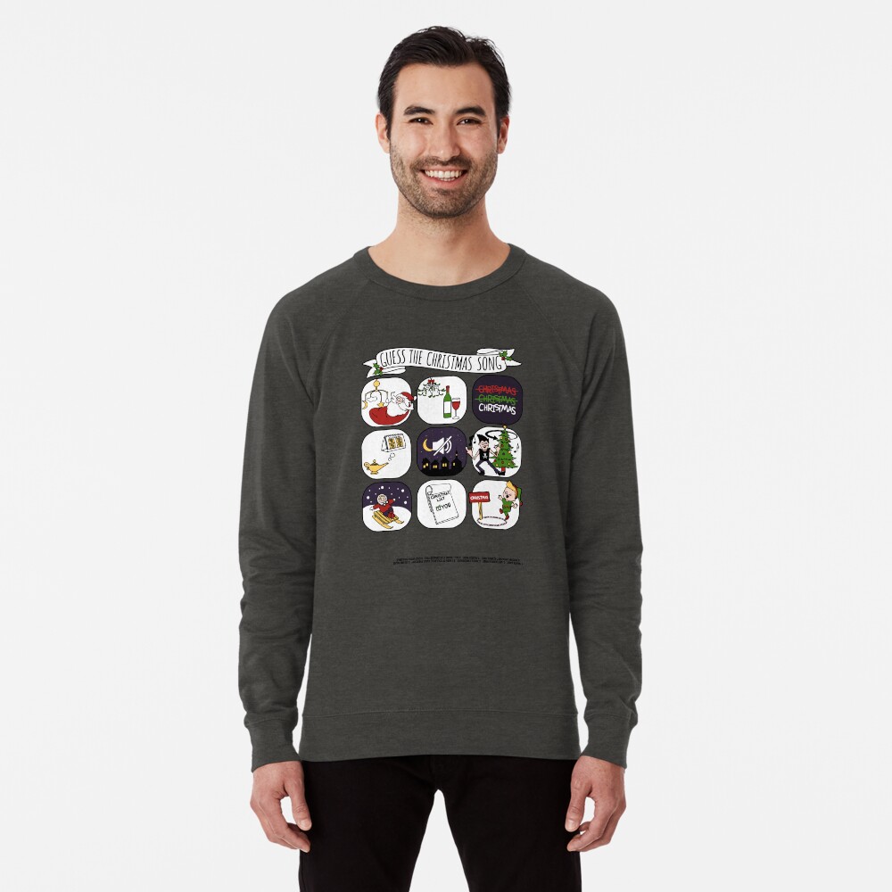 "Guess the Christmas Song Funny Christmas Quiz" Sticker for Sale by ...