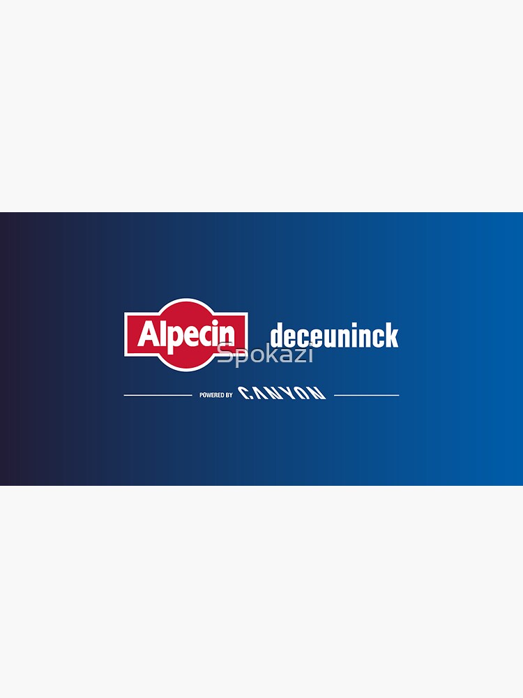 "Alpecin Deceuninck" Sticker von sbrouleau | Redbubble