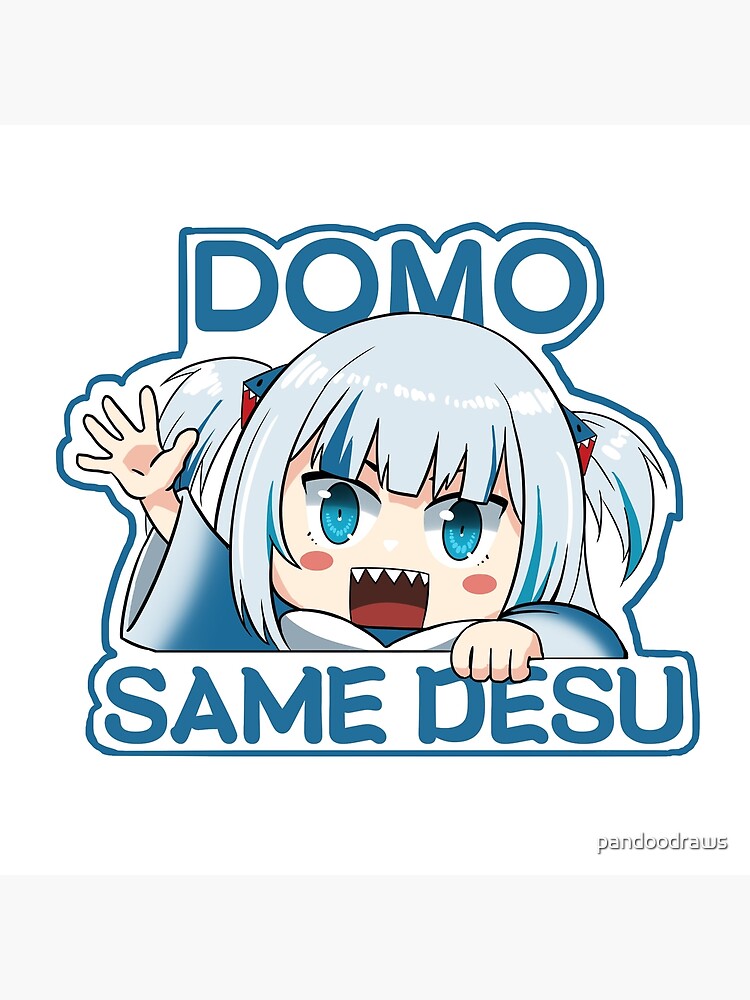 "Hololive EN Myth VTuber Gawr Gura Peek " Art Print for Sale by ...