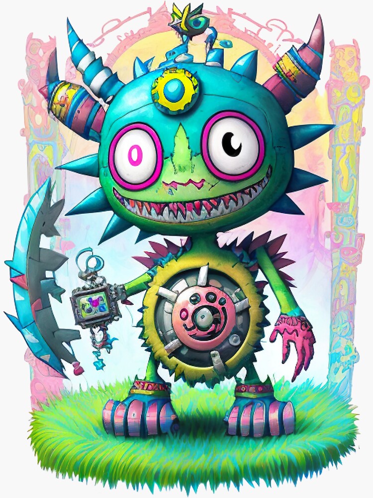 "Colorful Little Sweet Nightmare / Fantasy Creatures from Dreamland ...